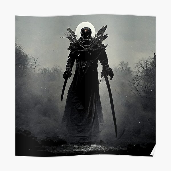 "The Dark Wanderer" Poster for Sale by Olivvier | Redbubble
