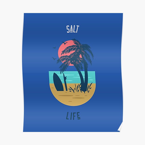 "Salt life stickers / salt life stickers 2023" Poster for Sale by ...