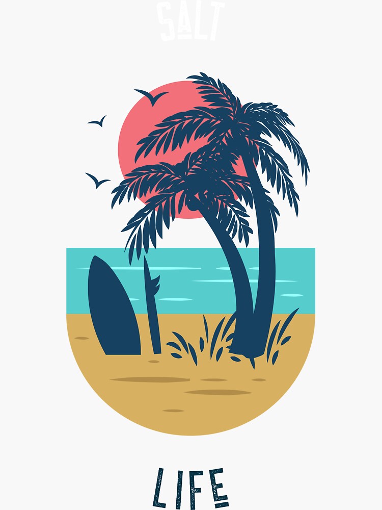 "Salt life stickers / salt life stickers 2023" Sticker for Sale by ...