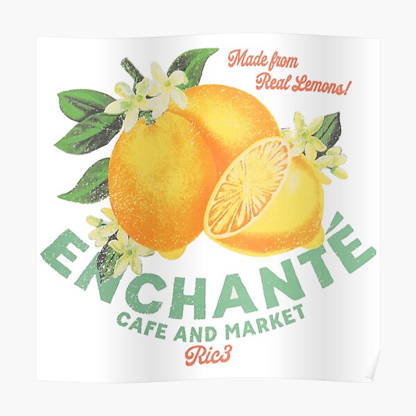 "Enchante DR3 Merch F1 Team" Poster for Sale by Lizvin | Redbubble