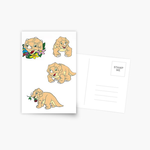 "Cera The Land Before Time STICKER PACK" Postcard for Sale by ...