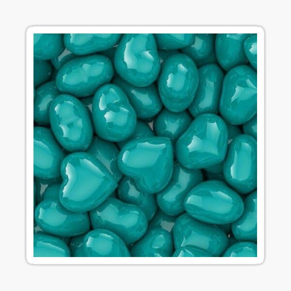"Turquoise marbles " Sticker for Sale by mayahmia | Redbubble