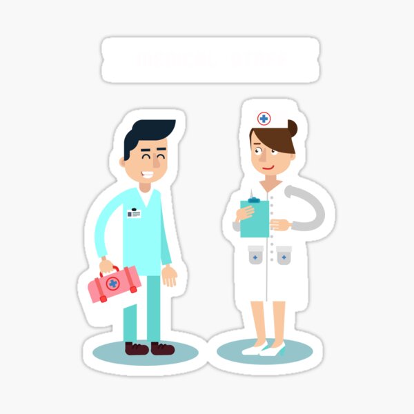 "Medical Staff. Nurse and Doctor. Hospital Medical Team. Health Care ...