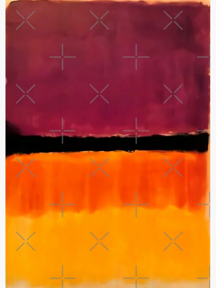 Mark rothko painting , colorful , artwork by mark rothko Premium Matte ...