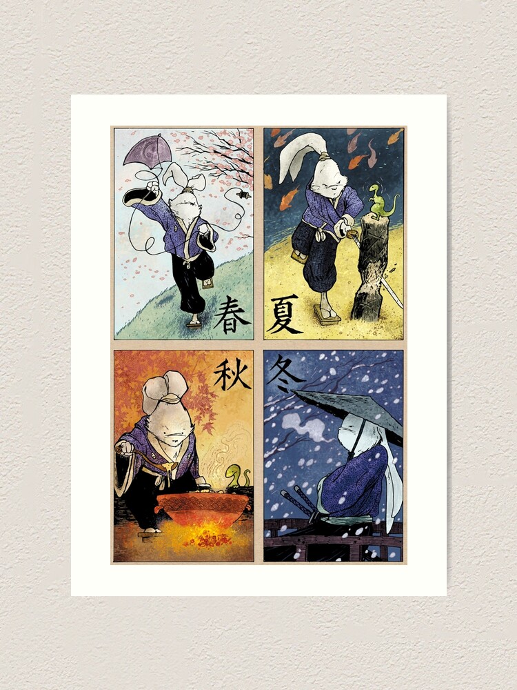 "usagi yojimbo,usagi,rabbit,samurai,armor,katana,sword,kimono,ronin ...