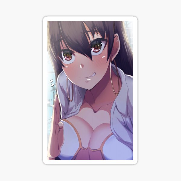 Manga Girl Sticker For Sale By Prince Of Sand Redbubble