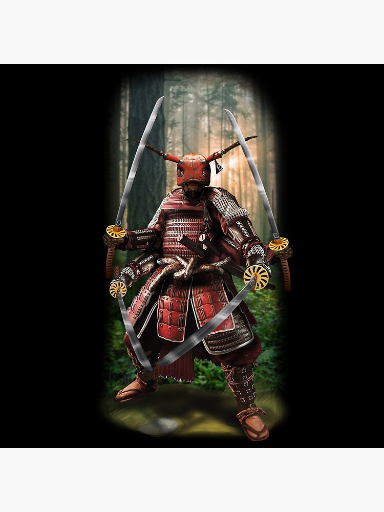"Exclusive Hand Drawn Samurai Ant | Samurai Collection Item-16 (Ant ...
