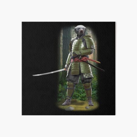 "Exclusive Hand Drawn Samurai Honey Badger | Samurai Collection Item-21 ...