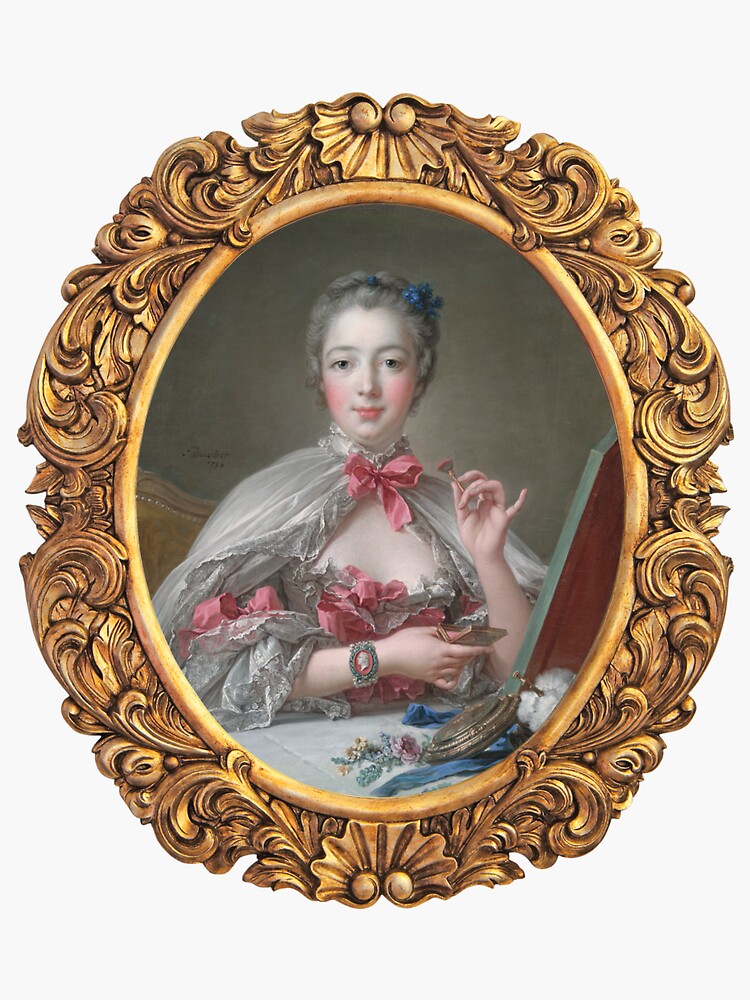 "Madame's Dressing Table" Sticker for Sale by riahpuff | Redbubble