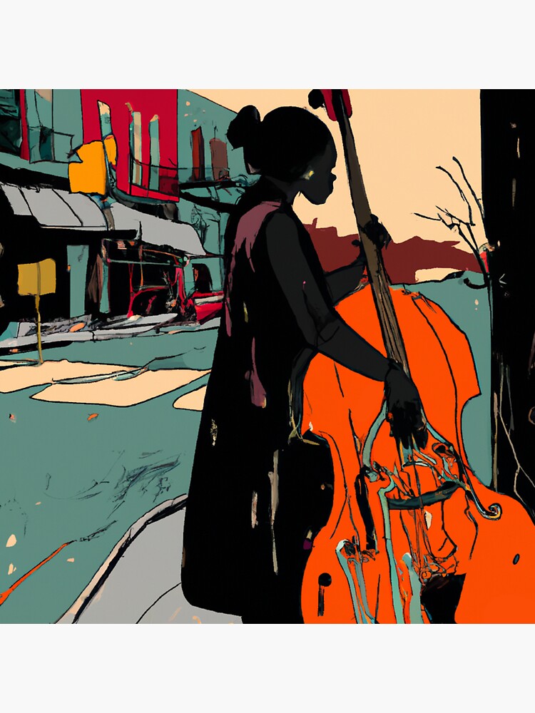 "Upright Uptown" Sticker for Sale by MiTurn | Redbubble