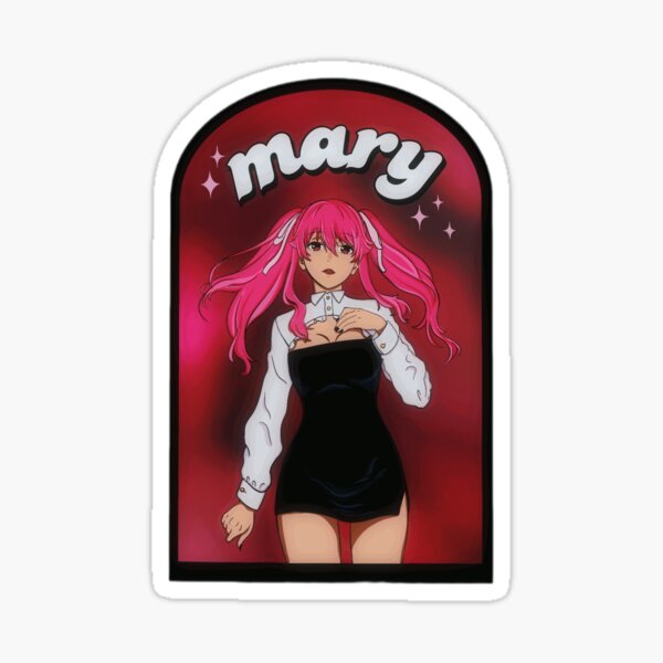 "Mary" Sticker for Sale by hgrasel | Redbubble