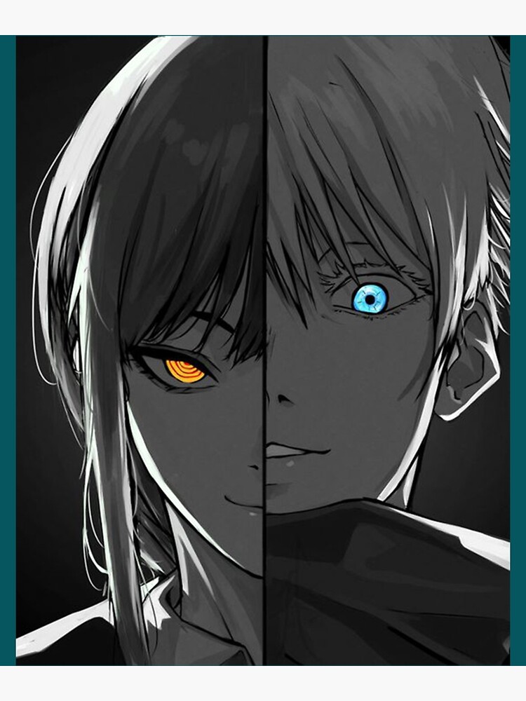 "Makima and Gojo " Poster for Sale by CrazyMuggs | Redbubble