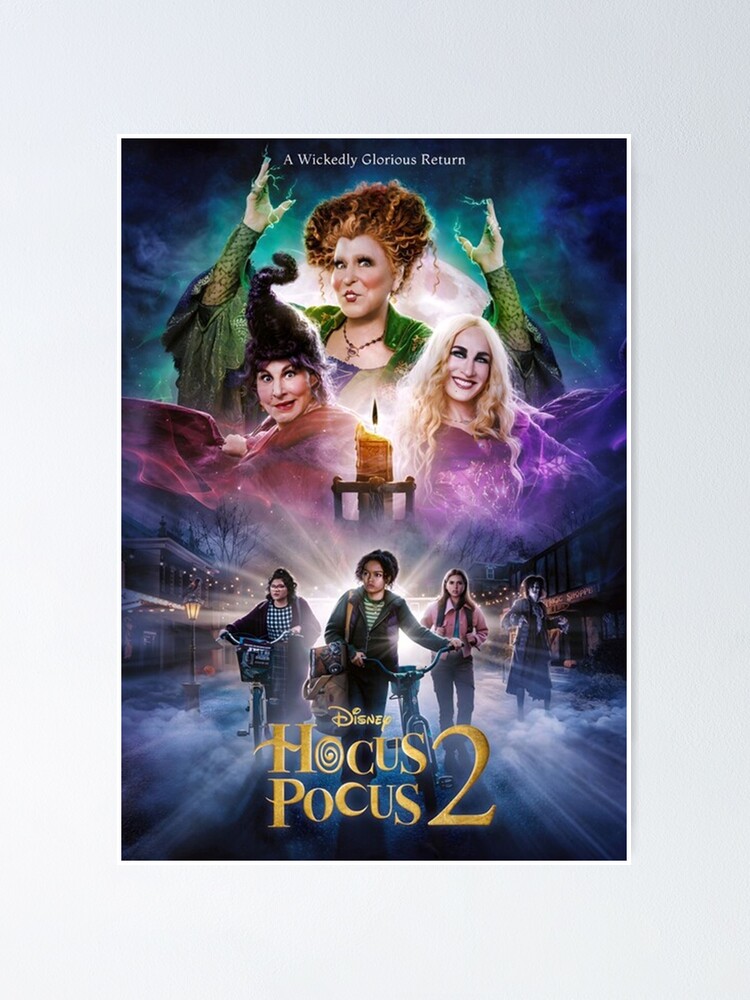 "Hocus Pocus 2 Official Movie" Poster for Sale by irvingosborne | Redbubble