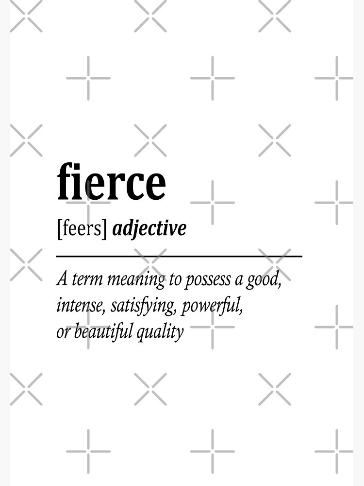 "Fierce Definition" Sticker for Sale by Kweee | Redbubble