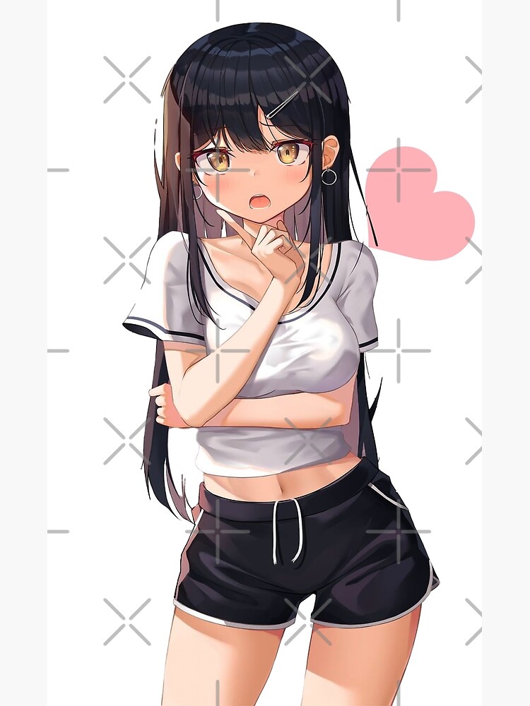Manga Girl Poster For Sale By Prince Of Sand Redbubble