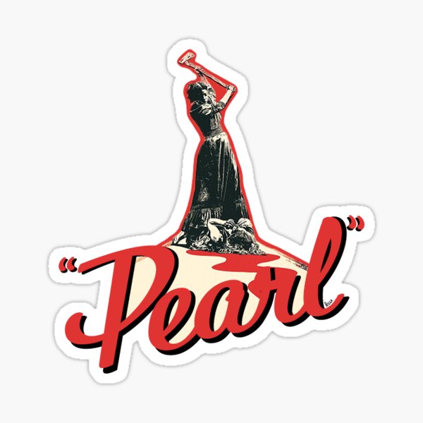 "Pearl A24 Movie" Sticker for Sale by bykwdbge | Redbubble
