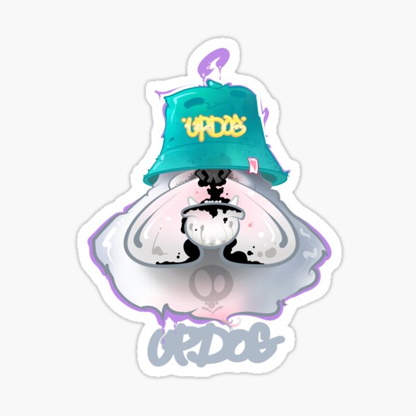 "up dog" Sticker for Sale by Anithirtythree | Redbubble