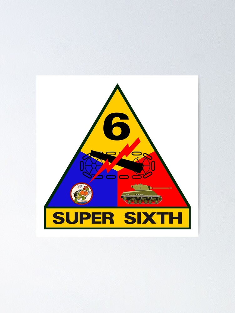 "US Army - The 6th Armored Division, Super Sixth - 68th Tank Battalion ...