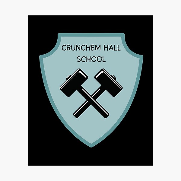 "Crunchem Hall Matilda School Badge" Photographic Print for Sale by ...