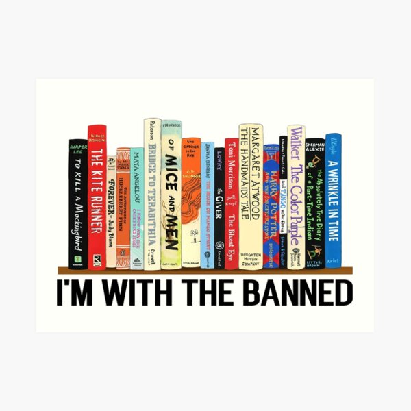 "I'm With The Banned, Banned Books, Read Banned Books, Teacher ...