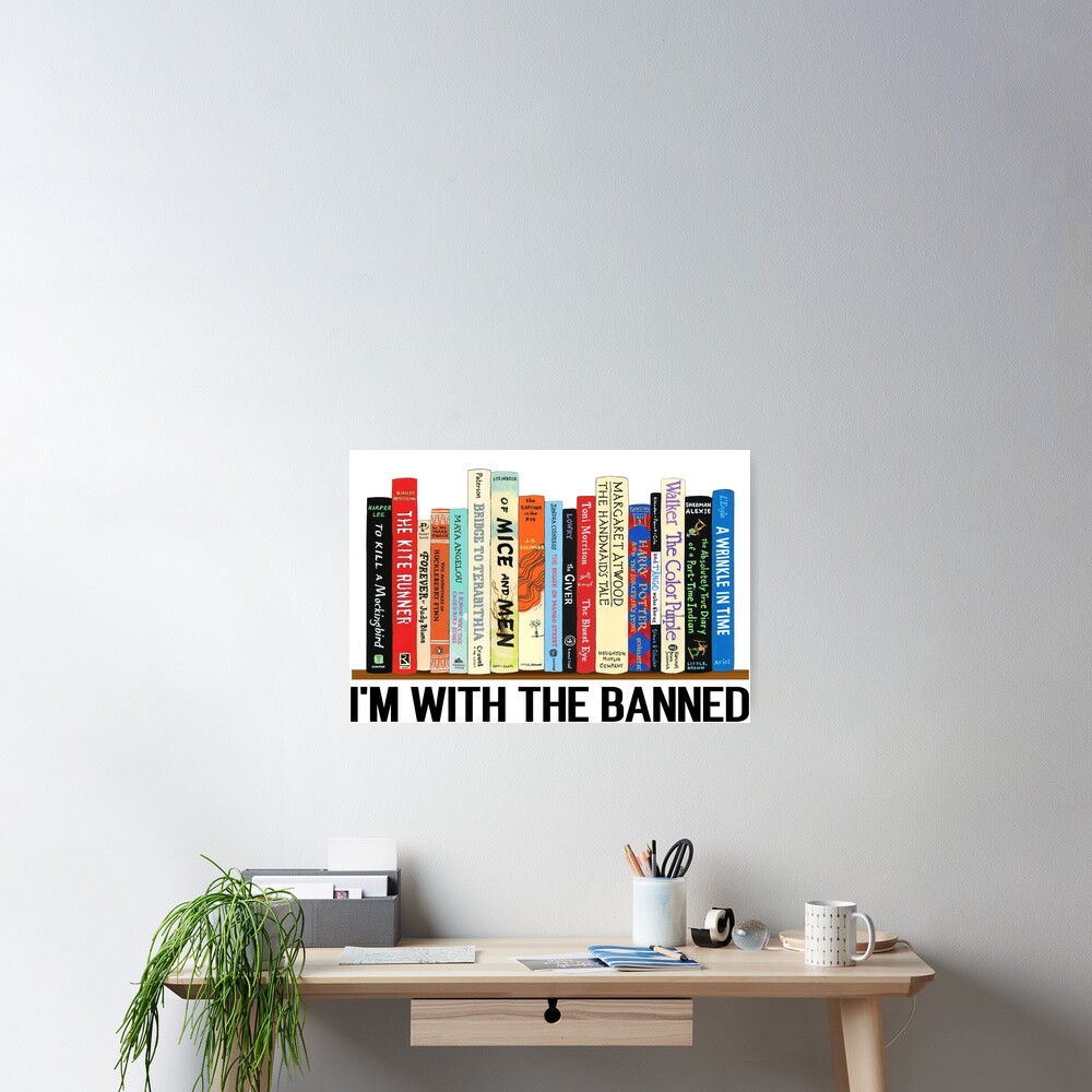 "I'm With The Banned, Banned Books, Read Banned Books, Teacher ...