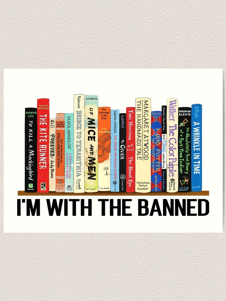 "I'm With The Banned, Banned Books, Read Banned Books, Teacher ...