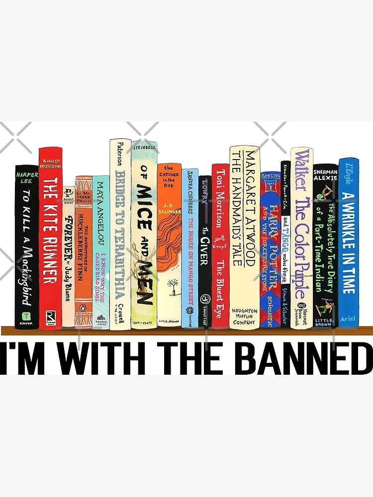 "I'm With The Banned, Banned Books, Read Banned Books, Teacher ...