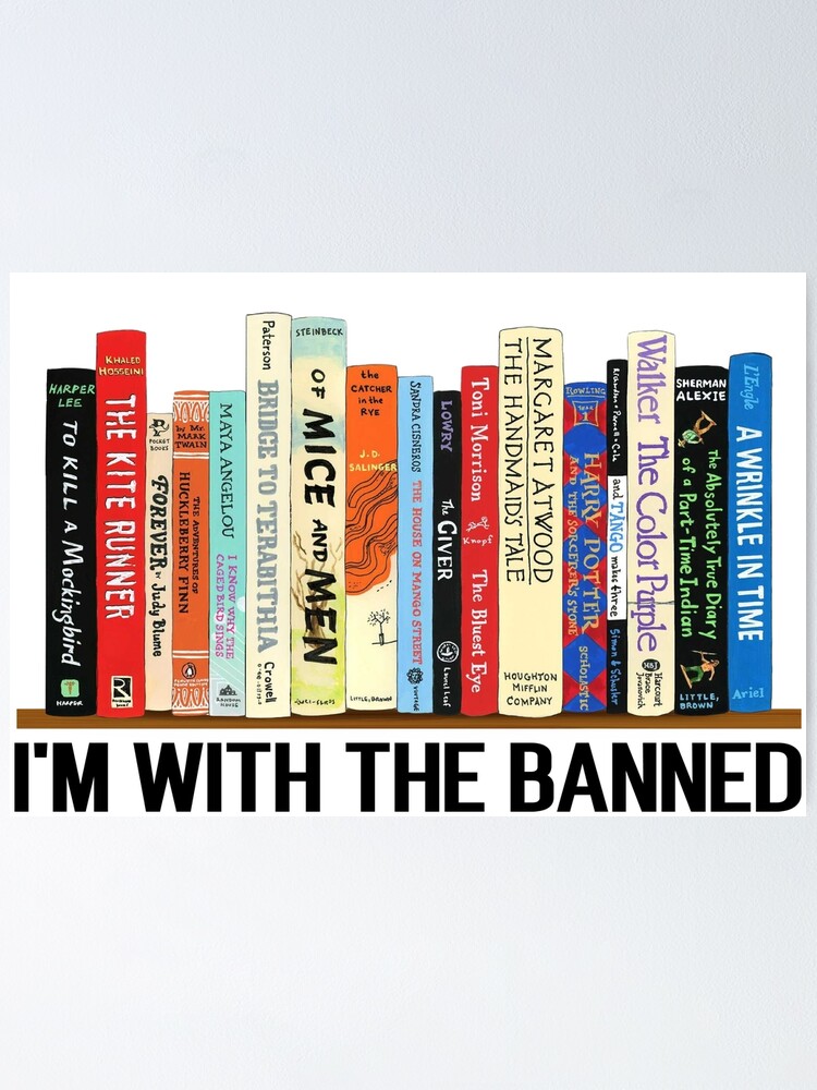 "I'm With The Banned, Banned Books, Read Banned Books, Teacher ...