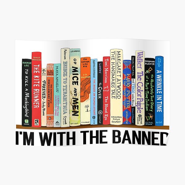 "I'm With The Banned, Banned Books, Read Banned Books, Teacher ...