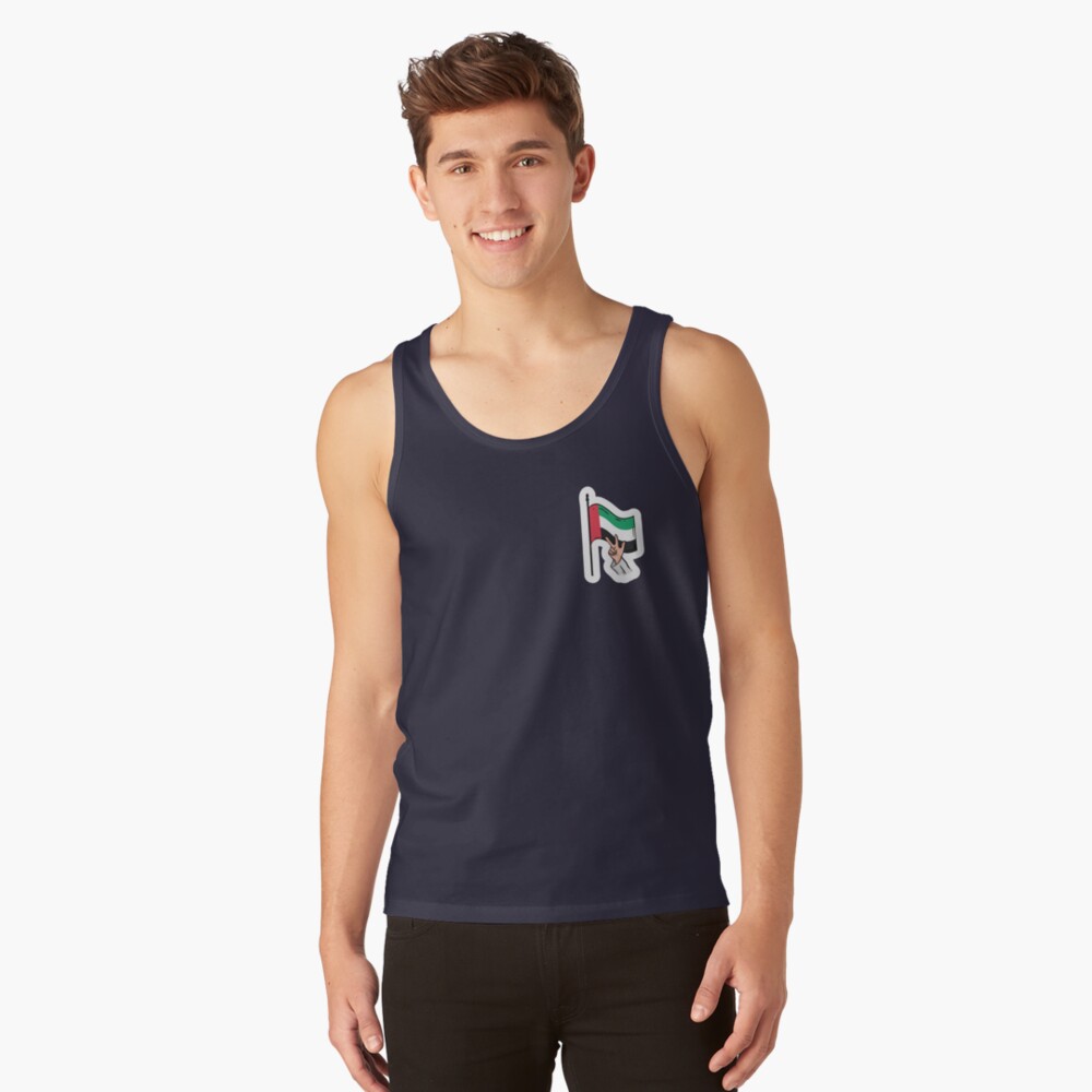 "Emirati doing the 3 fingers sign and UAE Flag celebrating UAE National ...