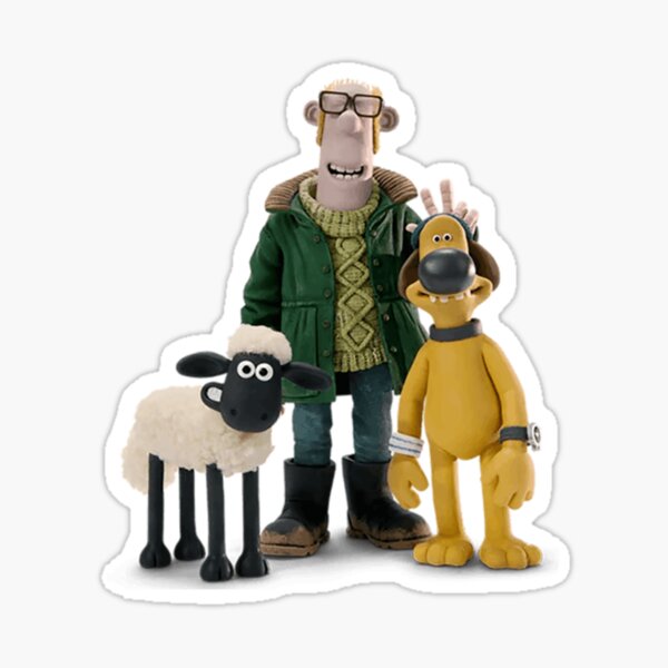 " Shaun The Sheep" Sticker for Sale by Sisinocart | Redbubble