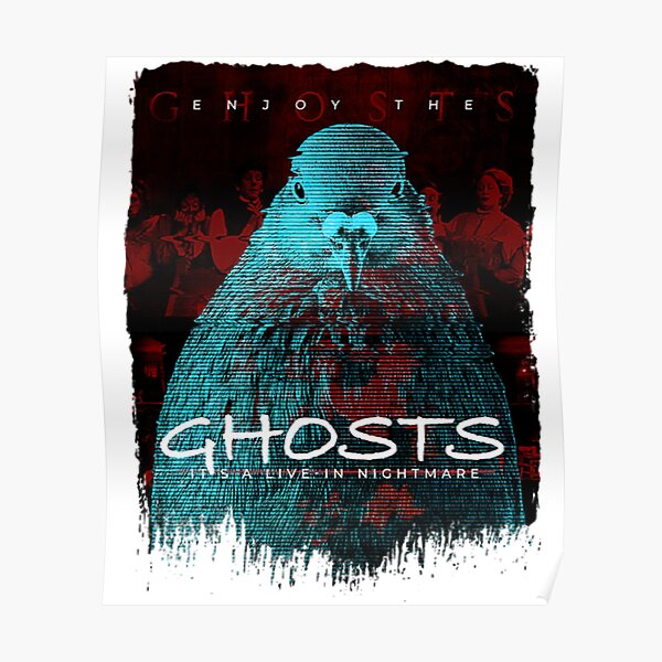 "BBC Ghost " Poster for Sale by AzMuth3333 | Redbubble