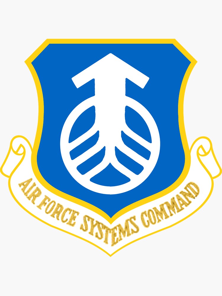 Pegatina «Comando de Sistemas de la Fuerza Aérea» de DuckDuckJeep | Redbubble