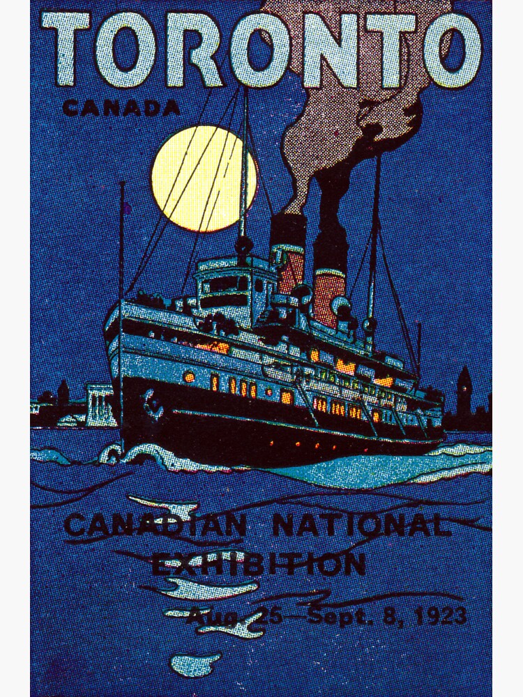 "1923 Toronto Canada" Sticker for Sale by historicimage | Redbubble