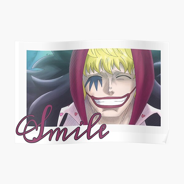 "Smile x Corazon x One Piece" Poster for Sale by Joejo19 | Redbubble