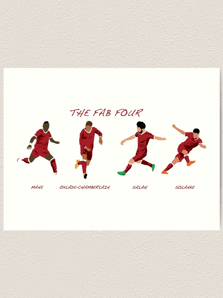 "The Fab Four Liverpool FC" Art Print by connectphoto | Redbubble