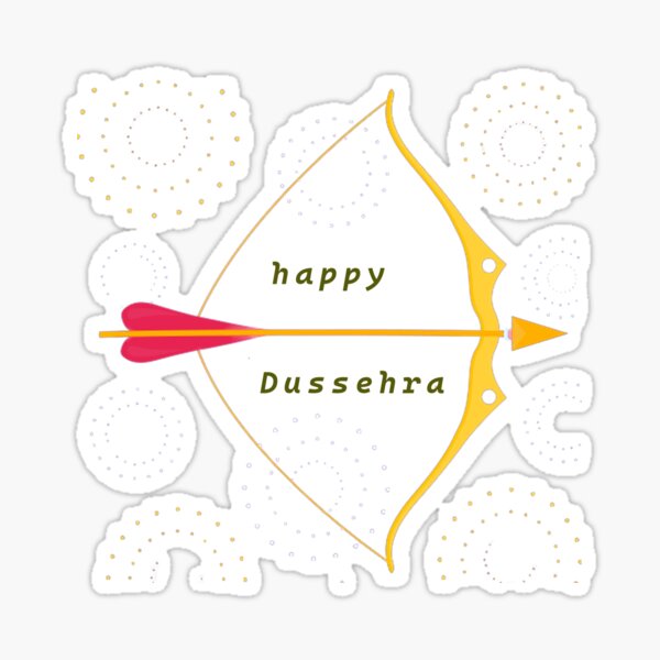 "Dussehra Stickers" Sticker for Sale by fouadhafidi | Redbubble