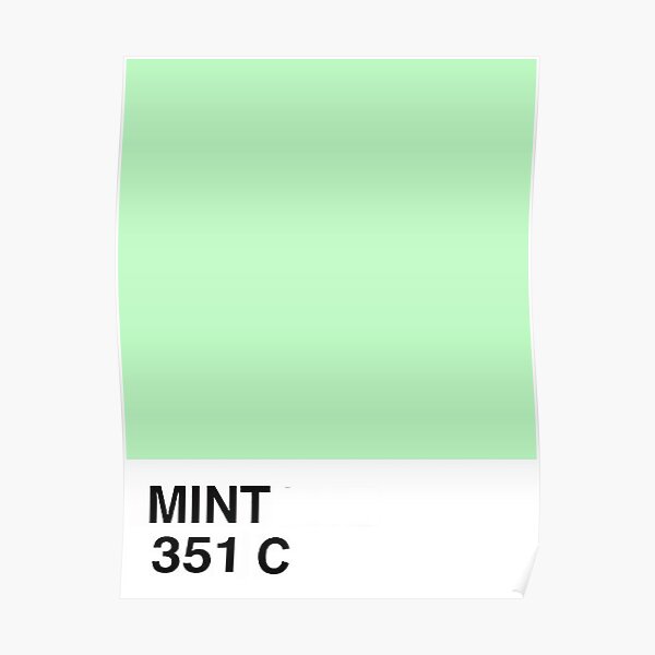 Pantone Color Swatch Posters | Redbubble