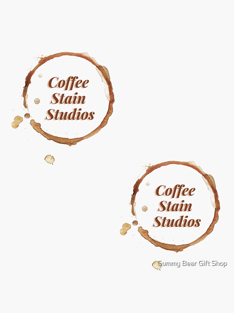 "Coffee Stain Studios - Coffee Quote" Sticker for Sale by KingdomPen ...