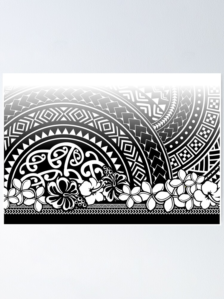 "Maori Polynesian design" Poster for Sale by D4mon | Redbubble