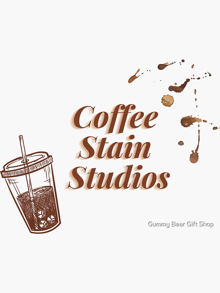 "Coffee Stain Studios - Coffee Quote" Sticker for Sale by KingdomPen ...