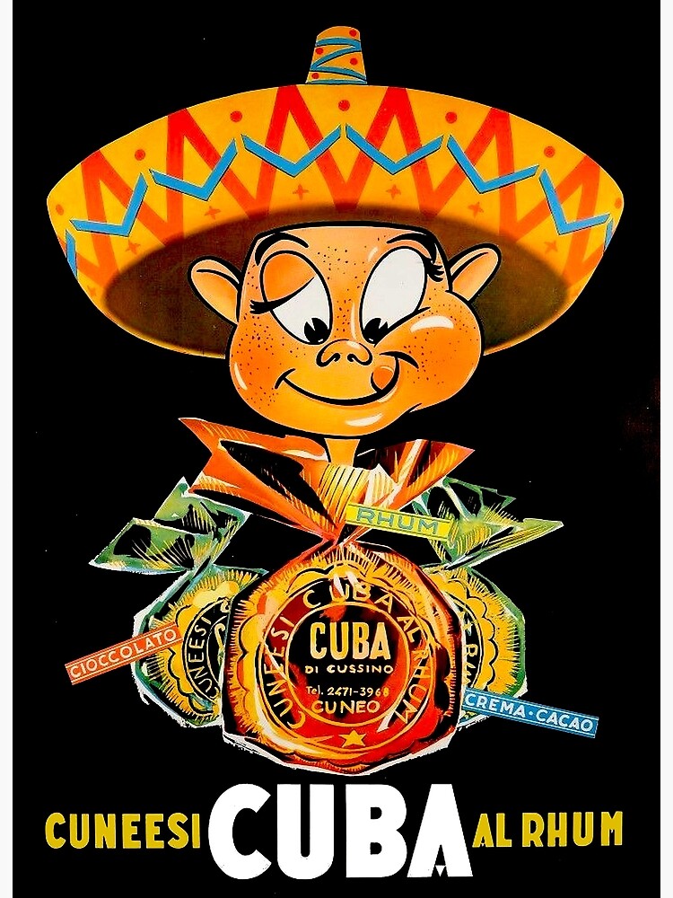 "CUBA : Vintage Chocolate Candy Advertising Print" Photographic Print ...