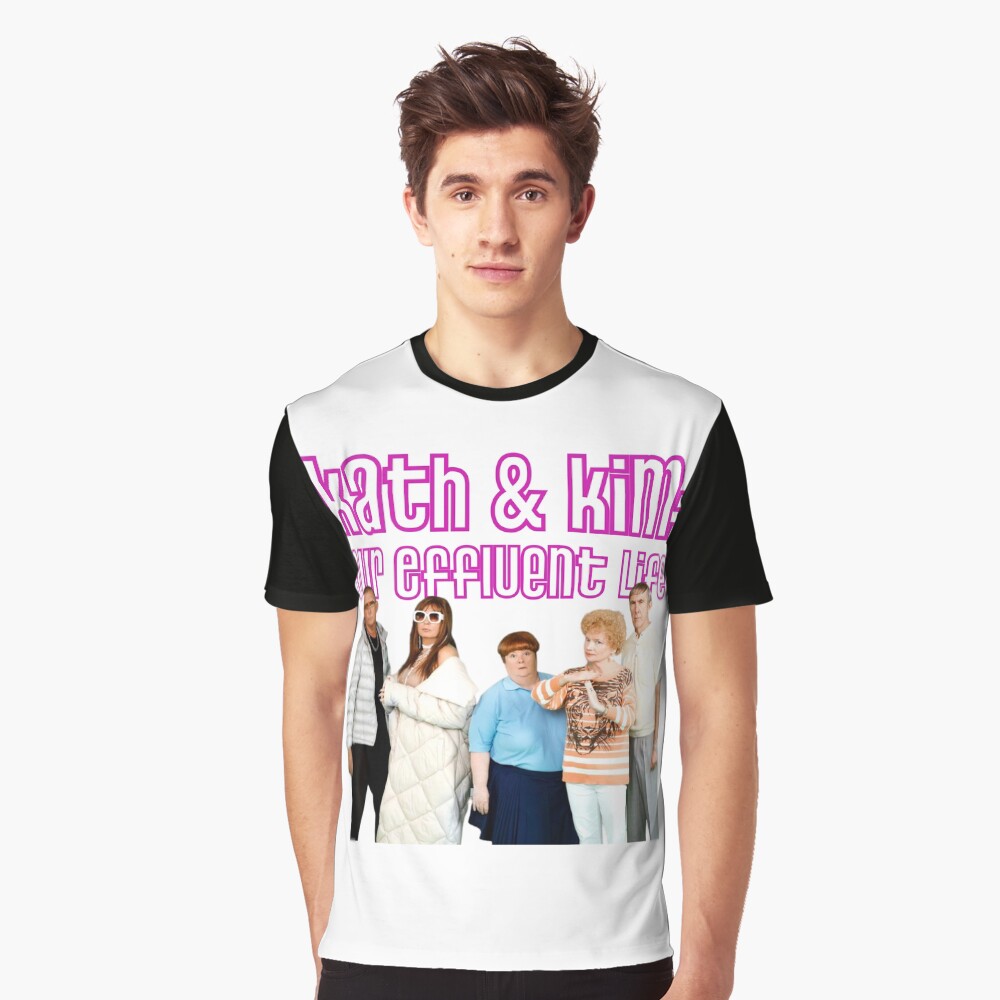 "Kath & Kim: Our Effluent Life - Kath, Kim, Sharon, Kel, Brett with Logo" Sticker for Sale by ...