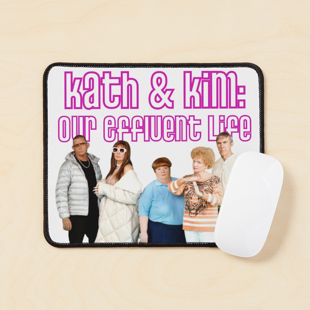 "Kath & Kim: Our Effluent Life - Kath, Kim, Sharon, Kel, Brett with Logo" Sticker for Sale by ...