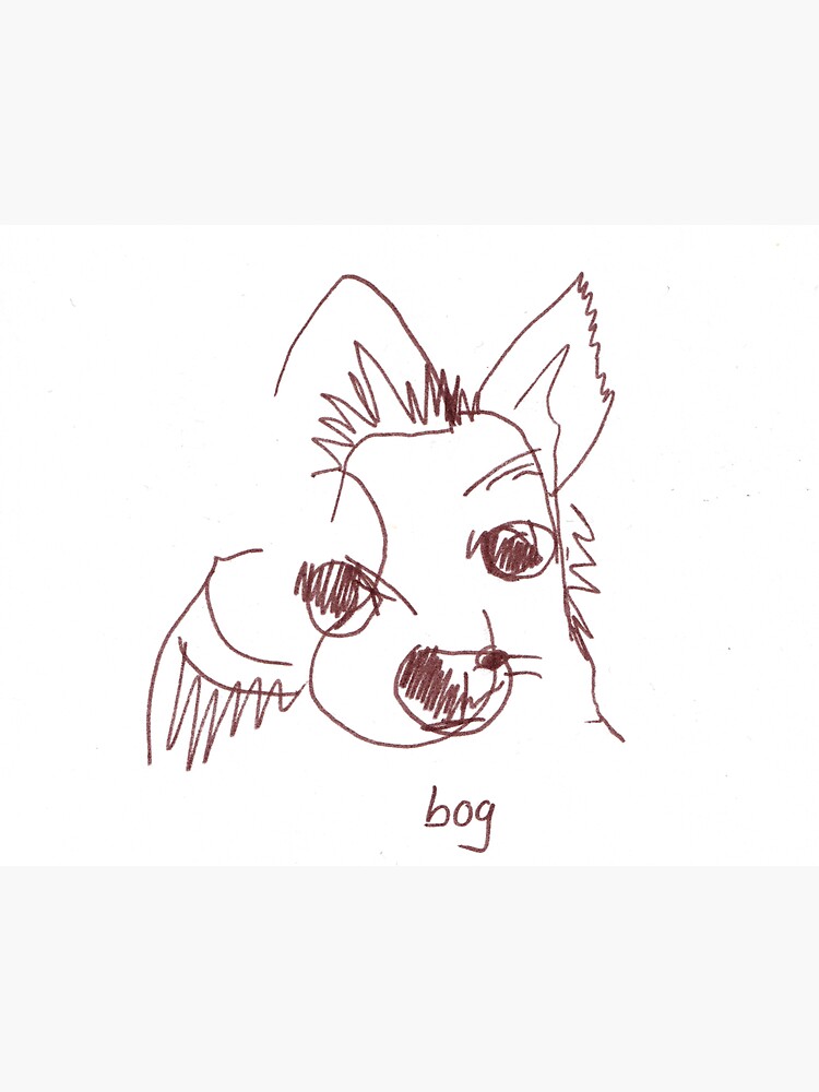 "Bog Sketch 4 (Blind Contour Drawing)" Sticker for Sale by TomuAri ...