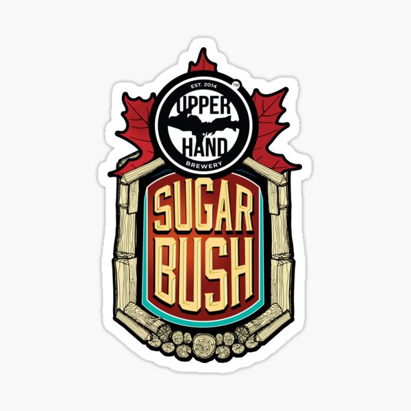 "Sugar-Bush-Logo" Sticker for Sale by miamiasas7 | Redbubble