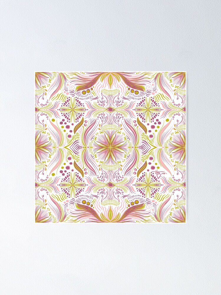 "Mirrored Multiverse 2 (White Background)" Poster for Sale by Thirdeylf ...