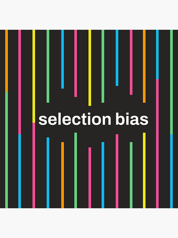 "Selection Bias Logo" Sticker for Sale by sbpod001 | Redbubble