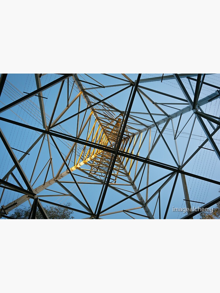 "Inside the Pylon" Poster for Sale by imagealchemy | Redbubble