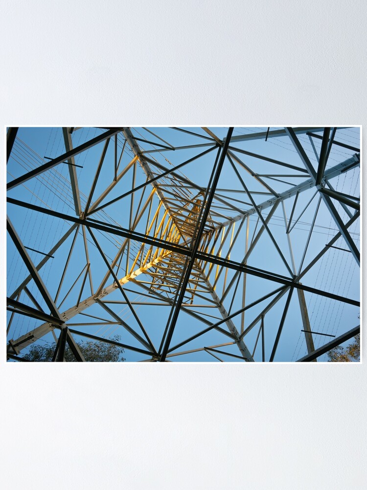 "Inside the Pylon" Poster for Sale by imagealchemy | Redbubble